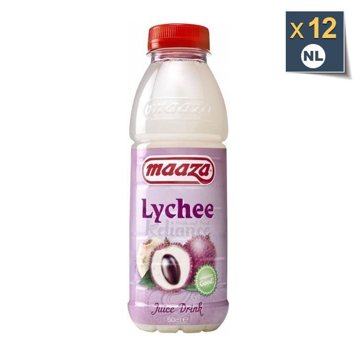 Maaza Lychee - Une Saveur Tropicale Unique en 12x50cl