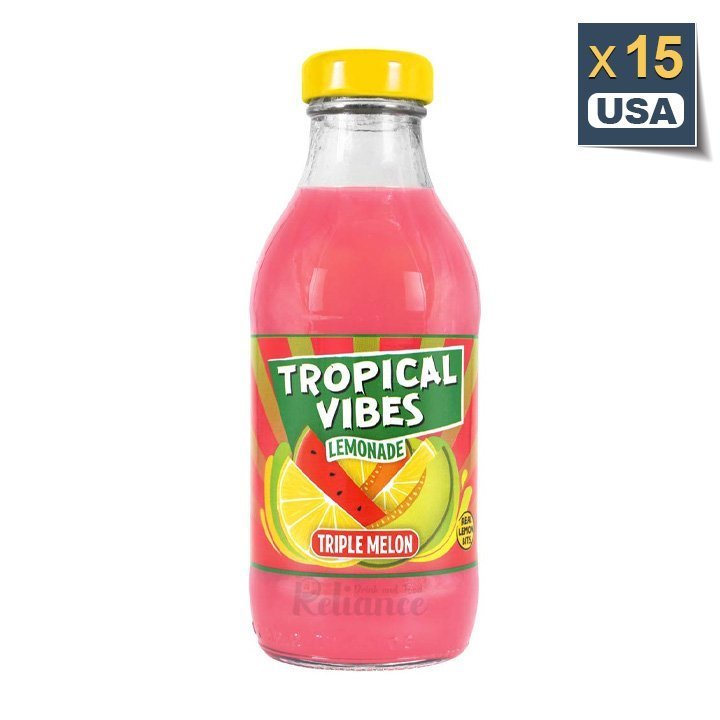 Tropical Vibes Triple Melon 15x30cl: Le plaisir fruité de l'été