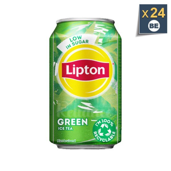 Lipton Ice Tea Green: 24 Canettes 33 cl | RelianceDrinks.be