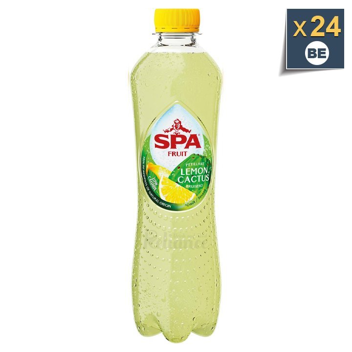Spa Fruit Sparkling Lemon - Cactus– Pétillante au citron et cactus