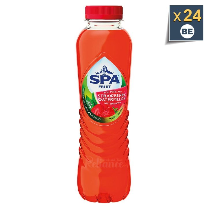 Saveur Irrésistible : Spa Fruit Still Strawberry -Watermelon 24x40cl