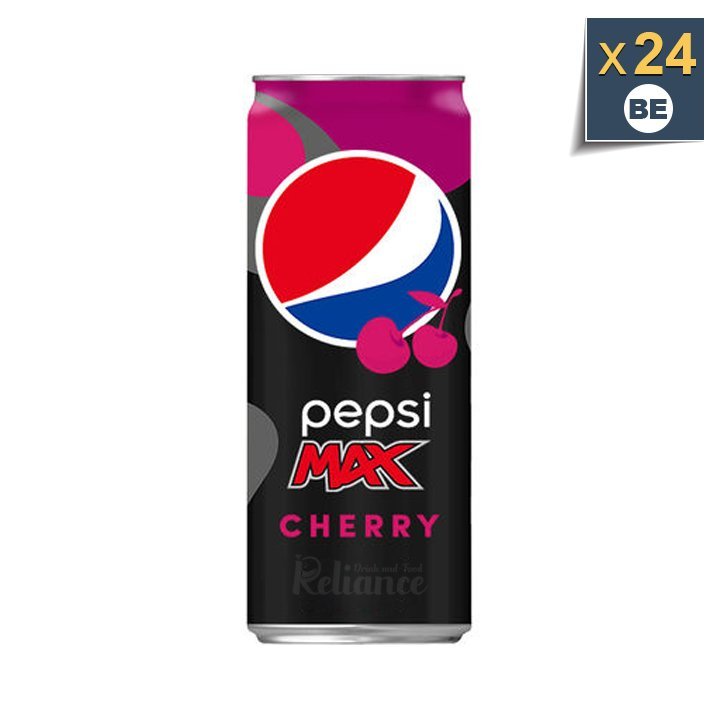 Pepsi Max Cherry : Expérience Rafraîchissante 24 Canettes