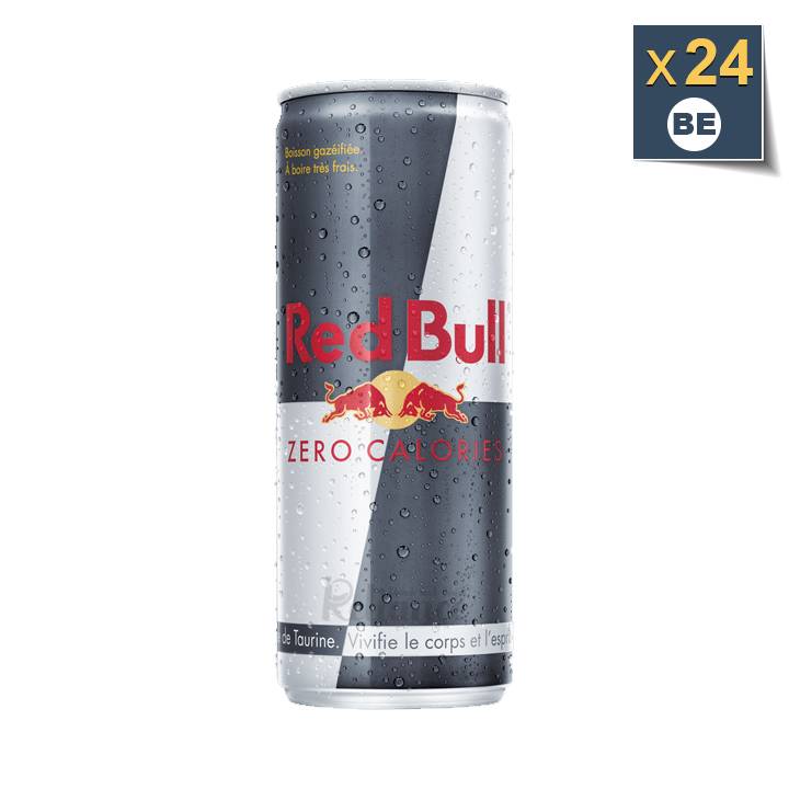 Red Bull zéro 24x250ml - Énergie pure sans Calories
