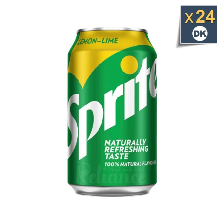 Sprite 24x33cl: Une fraîcheur instantanée à chaque gorgée